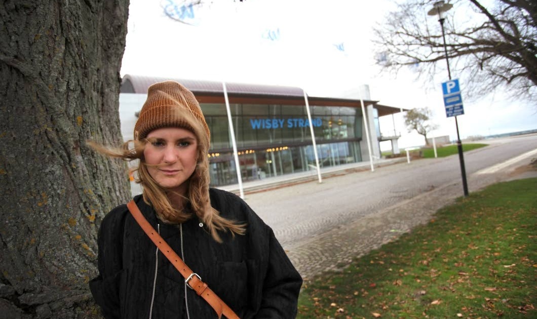 Ungdomar ockuperade inför bygget av Wisby Strand