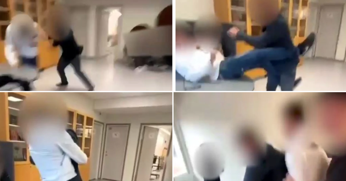 Viral video: Teacher-student fight sparks police investigation