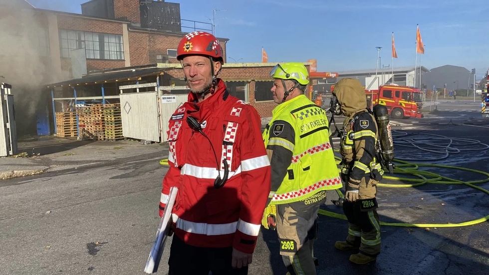 Vd:ns ord om svåra branden i helgen: "Grät i går – arbetar i dag"