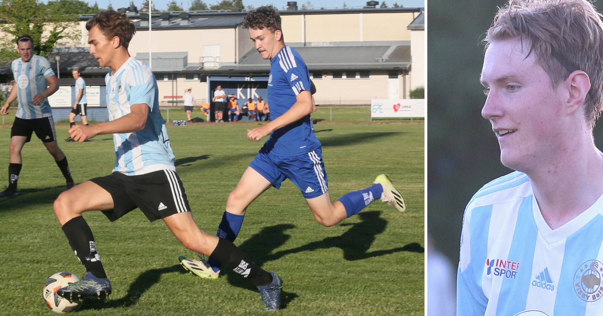 Harry Pettersson blev matchhjälte för Visby Bois mot moderklubben