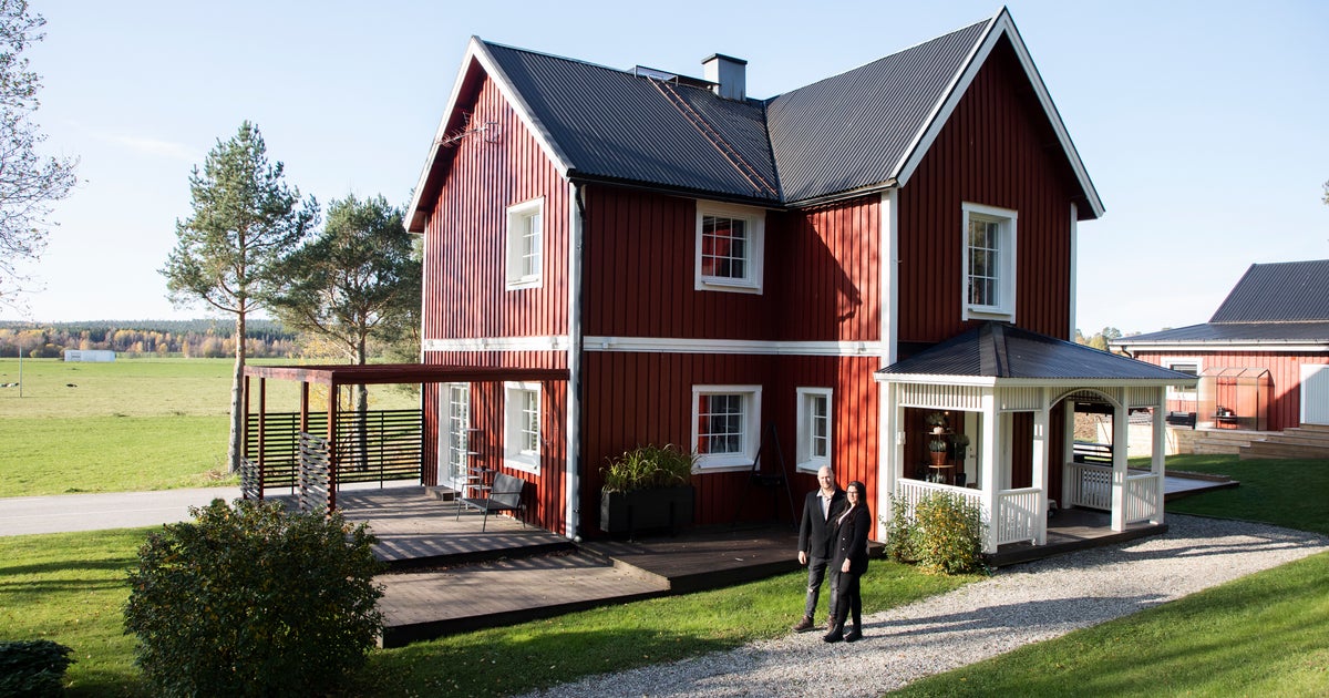 Galet och harmoniskt i det gamla posthuset i Ånäset