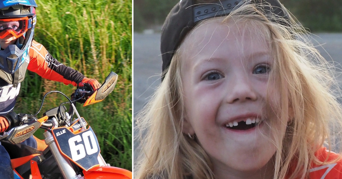 Ellie, 5, ska köra GGN: ”Det är helt galet faktiskt”