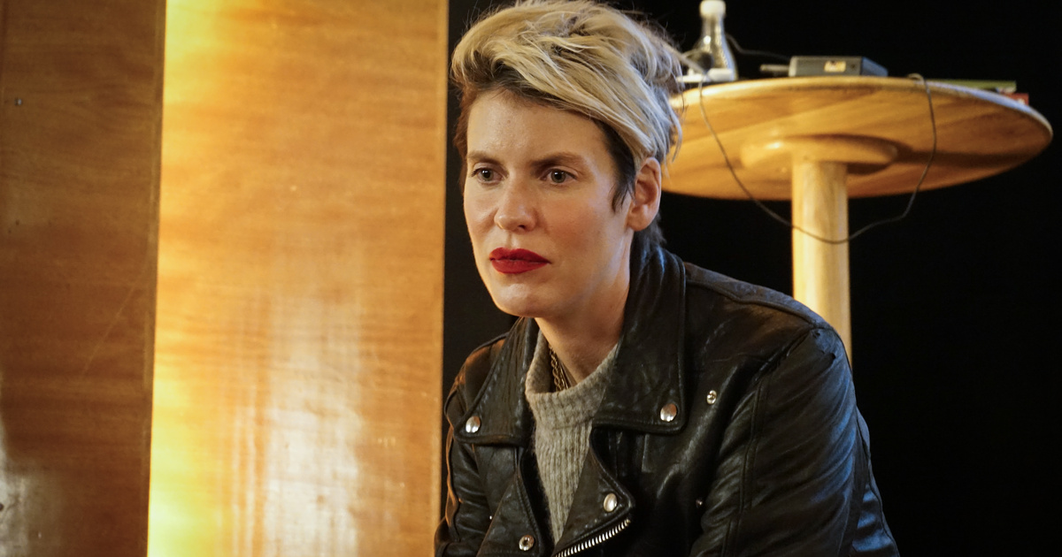 Nina Rung höll föreläsning om våld i Rimforsa