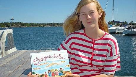 Elin ger ut barnbok om skärgårds-troll