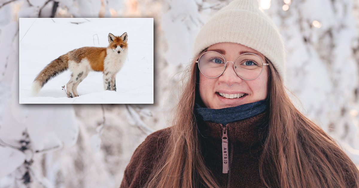 Hon filmade mystiska djuret – blev internationellt uppmärksammad