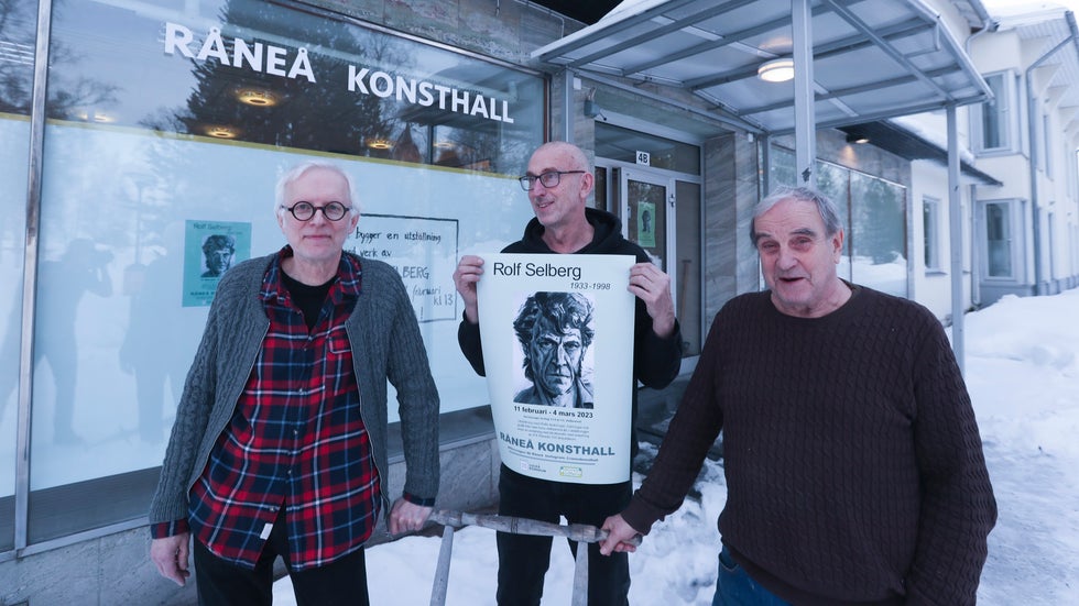 Konsthallen firar IFK Råneå med Rolf Selberg-utställning