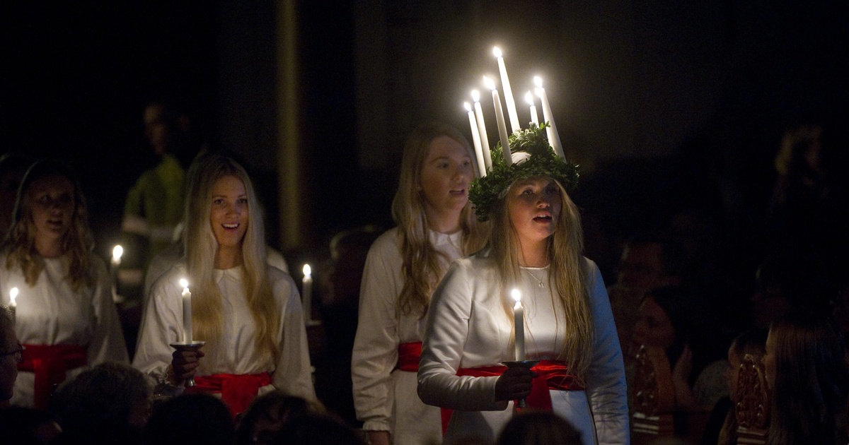 Lucia i SVT — trots corona