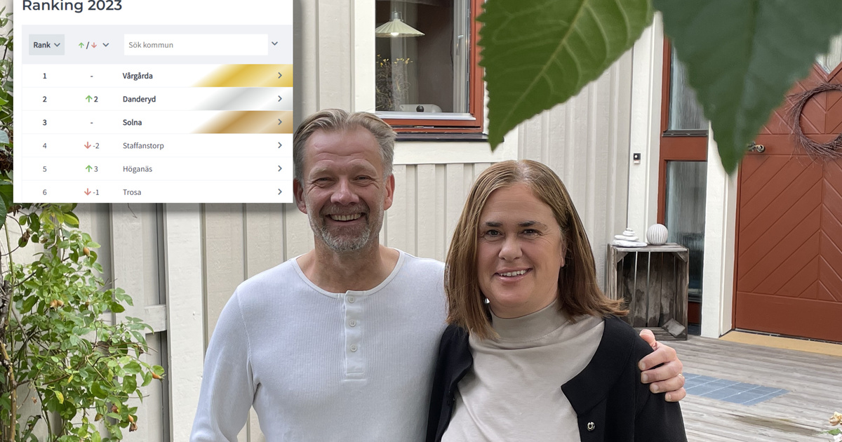 Camilla och Mikael driver eget – i toppkommun för företagande