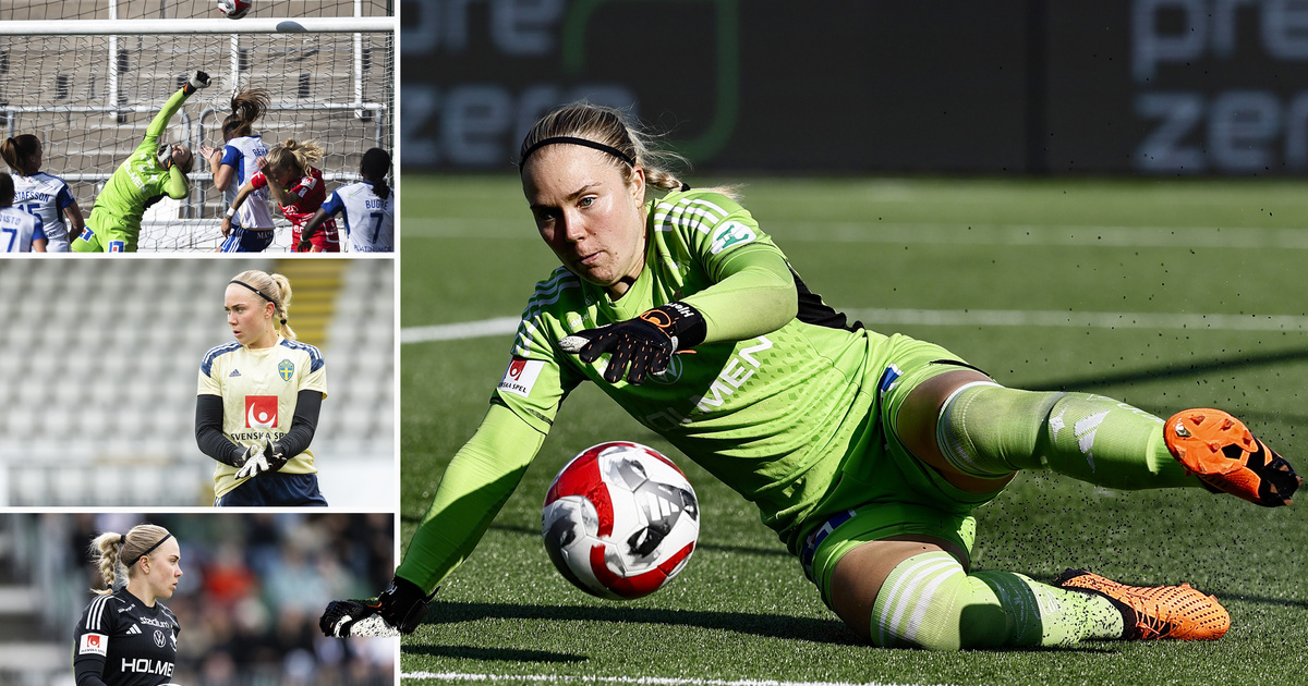 Sofia Hjern: "Nu vill jag bli en toppmålvakt i allsvenskan"
