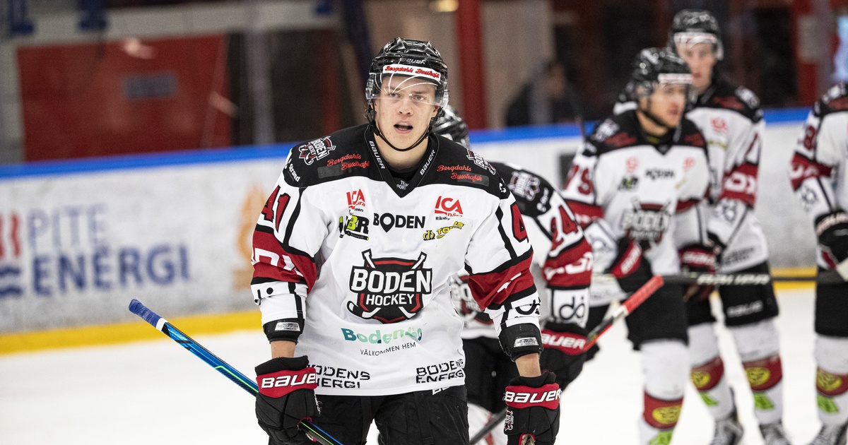 Boden Hockey nya serieledare – Nilsson bakom segern