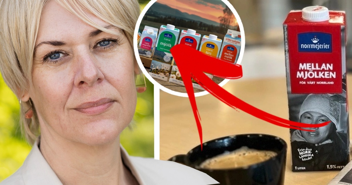 Norrmejerier byter namn på mjölken: "Det är insidan som räknas"