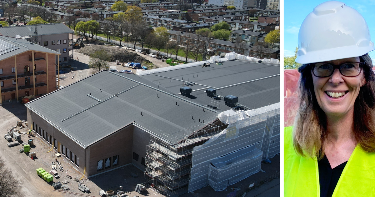 Här byggs Uppsalas största skola – plats för 1 000 elever