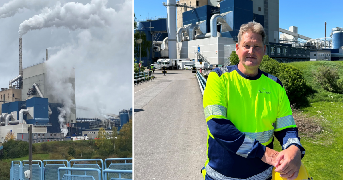 900 personer på plats i fabriken – nu står bruket stilla