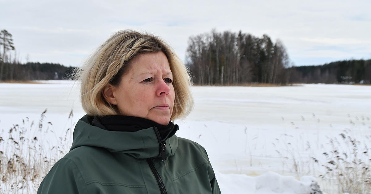 Susannes hjälteinsats: Drog upp mannen som föll genom isen