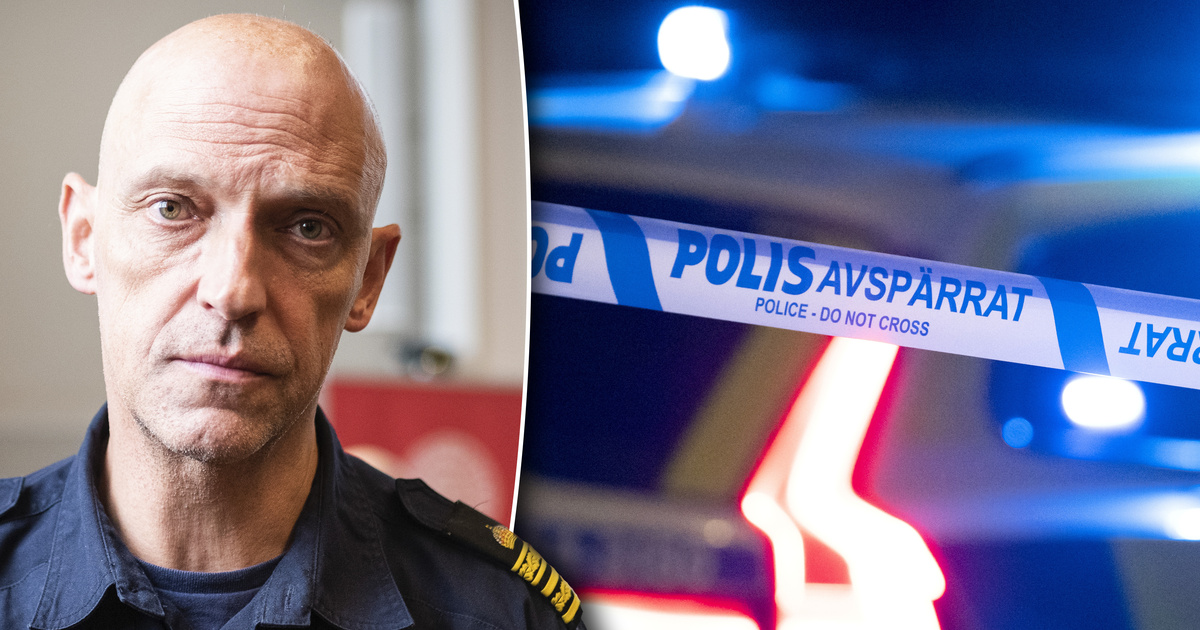 Polischefen: "En situation som Sverige aldrig tidigare upplevt"