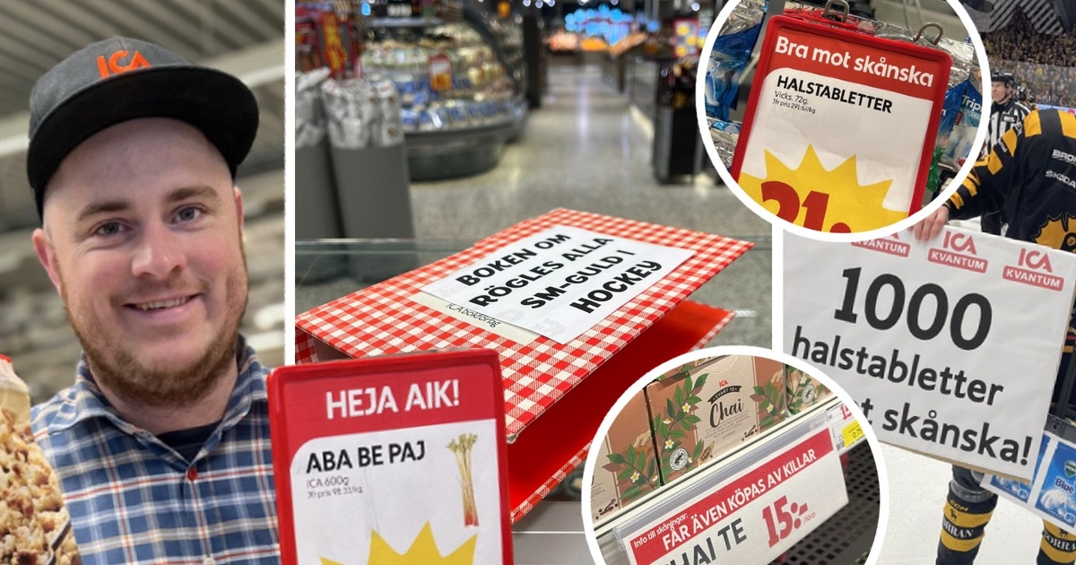 Ica Kvantums gliring – gav tusen halstabletter: ”Bra mot skånska"